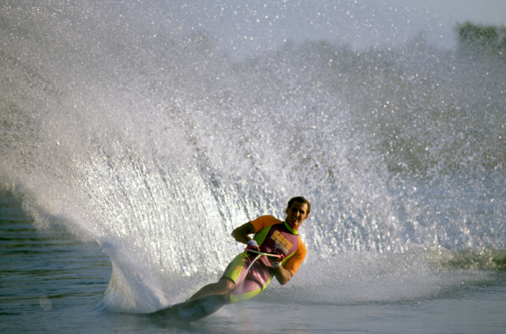 Free Water Ski Photos SLALOM COLORS – Classic Water Skiing Tricks